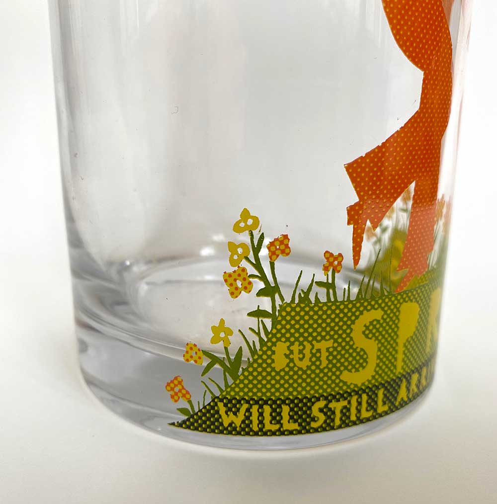 'Spring' Glass Vase - Rob Ryan